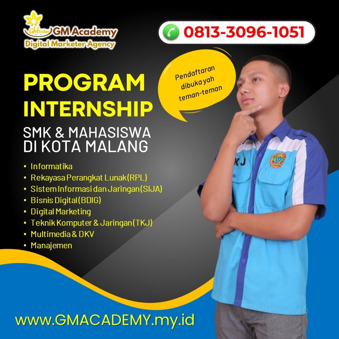 Info Magang SMK Jurusan DKV Kota Malang 2024, Pekerjaan, Magang ...