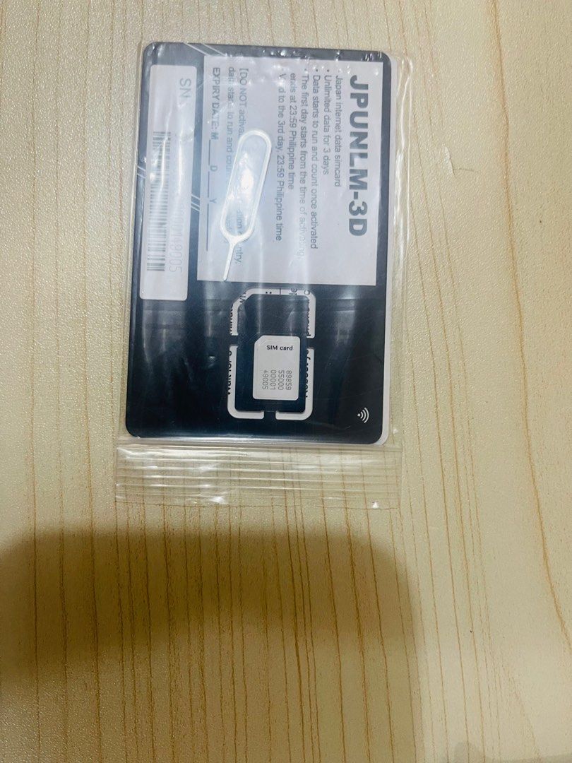 Japan Travel Sim Card 3 days unli data and reloadable no expiry sim ...