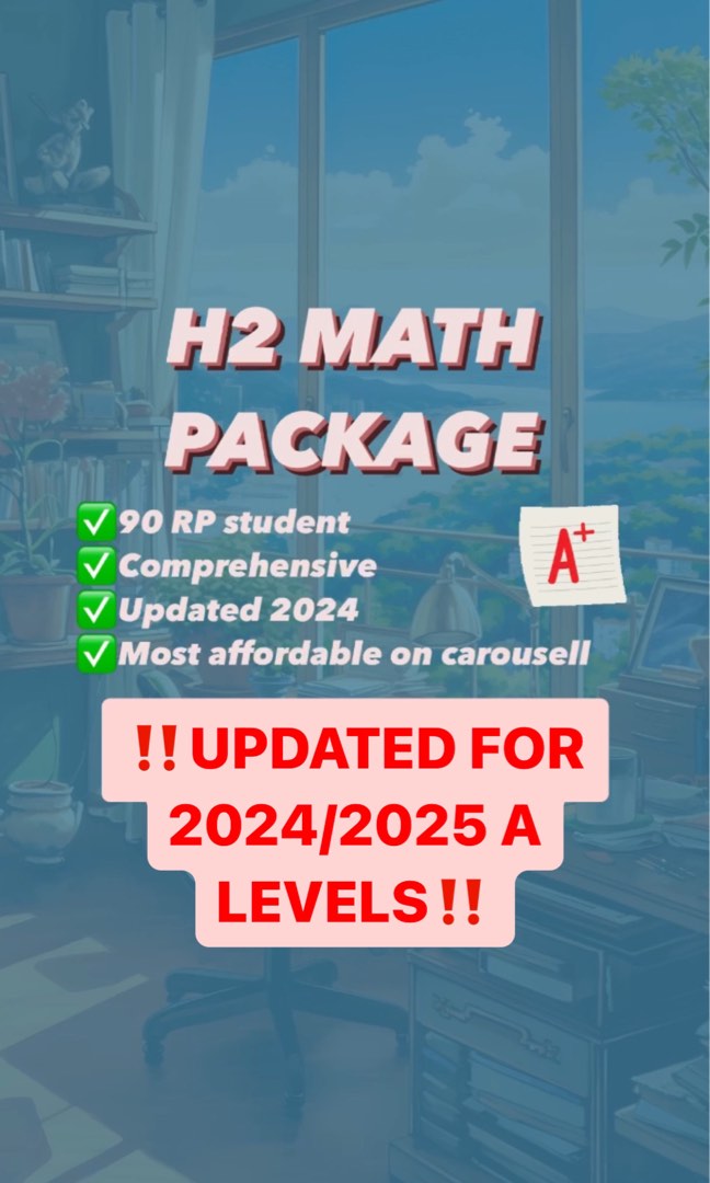 JC A LEVEL H2 MATH MATHEMATICS NOTES SUMMARY RESOURCES QUESTIONS RI RJC ...