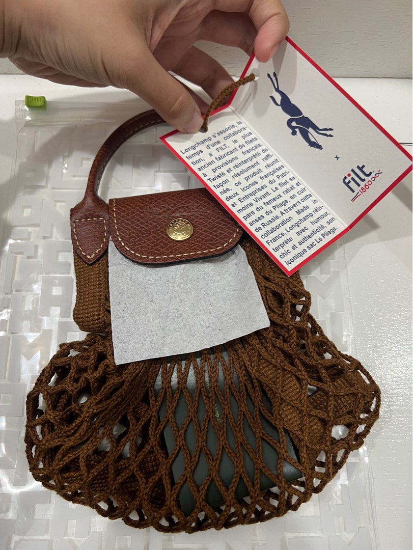 Longchamp Le Pliage Filet in XS, Women's Fashion, Bags & Wallets, Cross ...