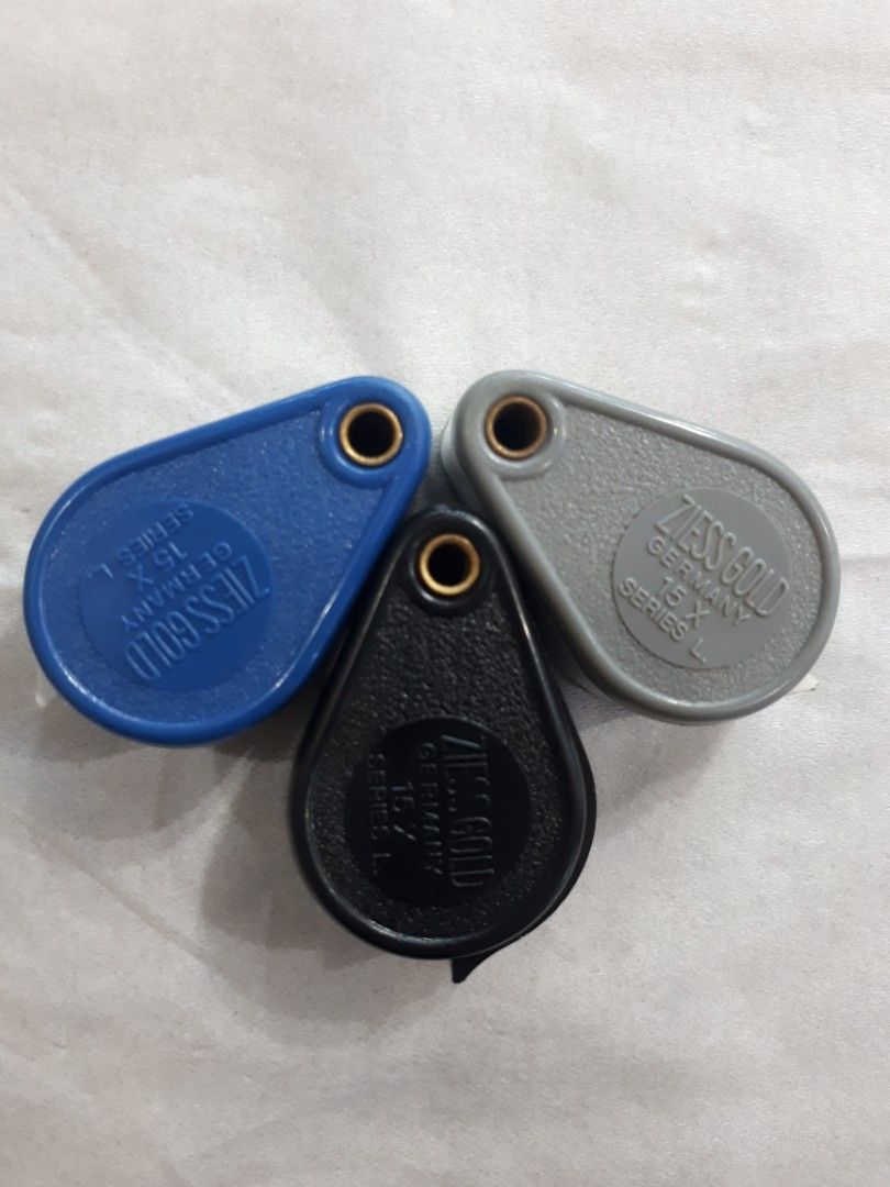 Lup ZIESS Gold 15x_Germany Loupe, Antik, Lainnya di Carousell