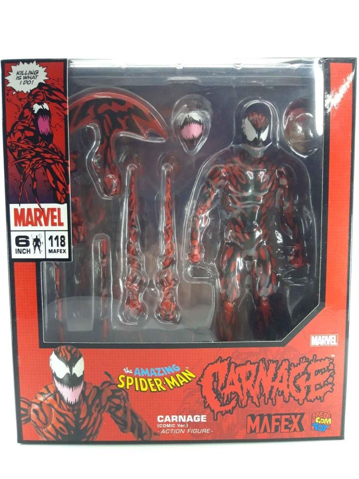 Mafex Carnage, Hobbies & Toys, Toys & Games on Carousell
