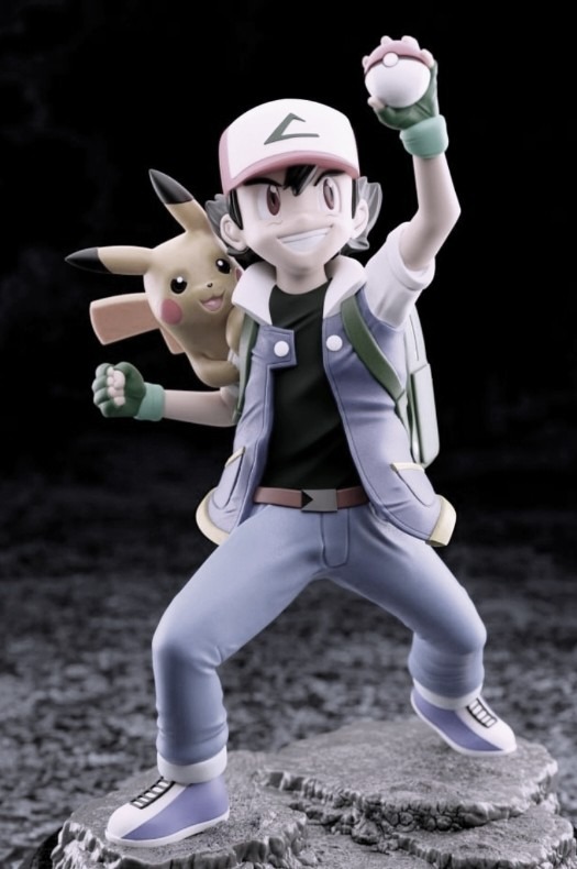 Miniature Figure POKEMON Ash Pikachu Gou Mew 1/64 HO diorama 1/87 ...