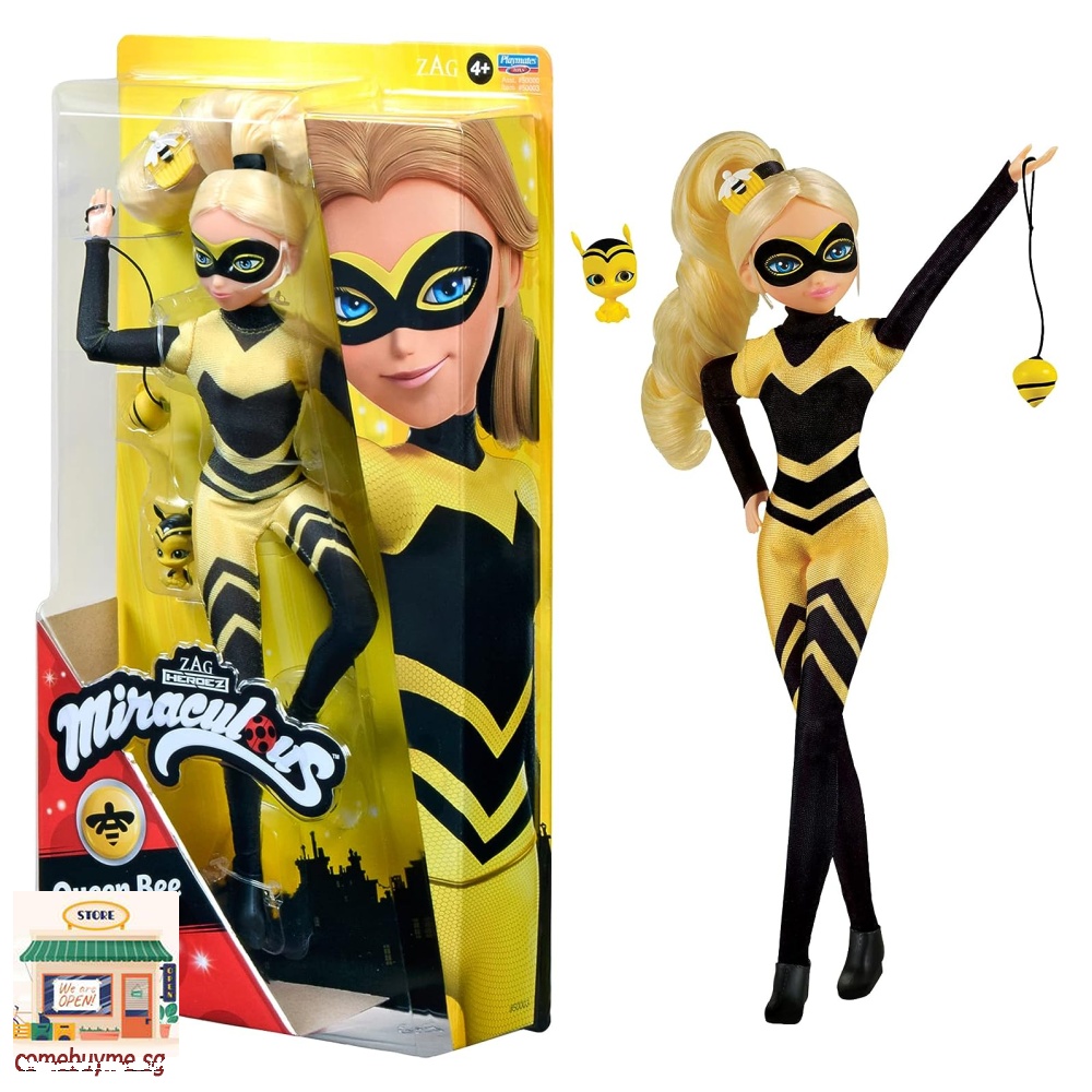 Miraculous Ladybug Queen Bee 10.5" Fashion Doll with Accessories and ...
