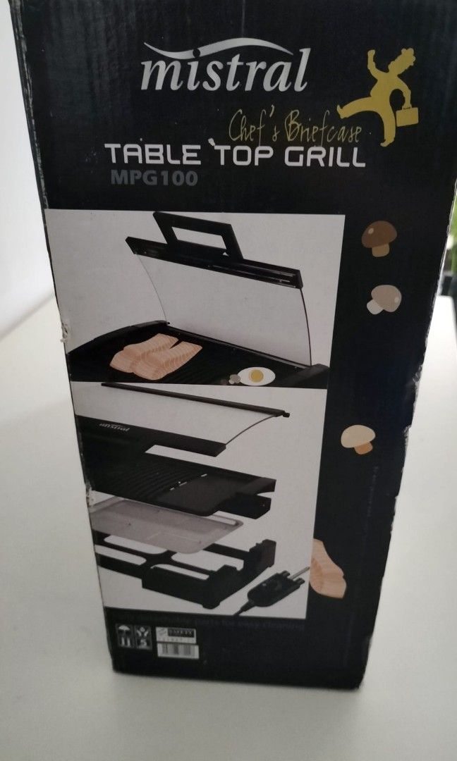 MISTRAL table top grill, TV & Home Appliances, Kitchen Appliances, BBQ, Grills & Hotpots on ...