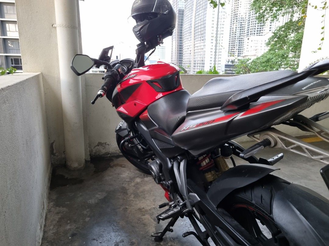 Modenas Bajaj Pulsar NS200 BS6, Motorbikes on Carousell