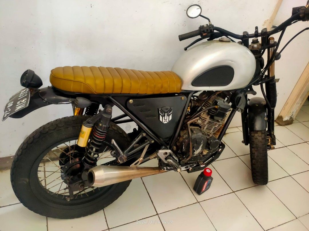 Motor Custom Yamaha Scorpio 225CC, Motor di Carousell