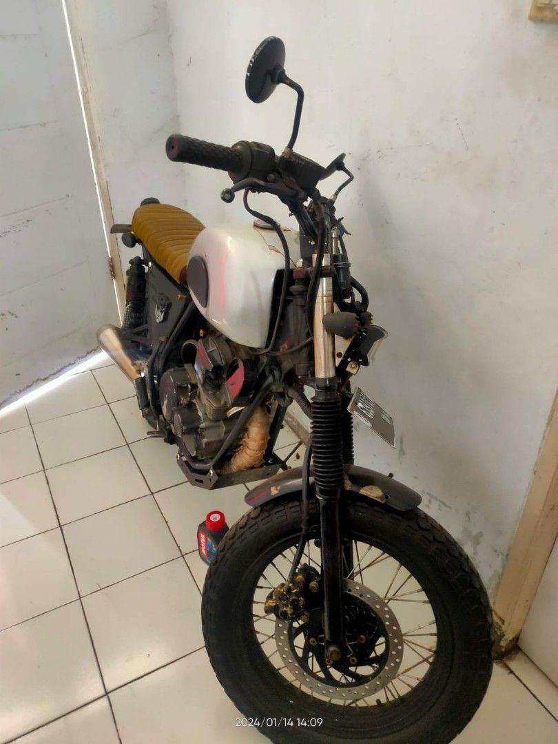 Motor Custom Yamaha Scorpio 225CC, Motor di Carousell