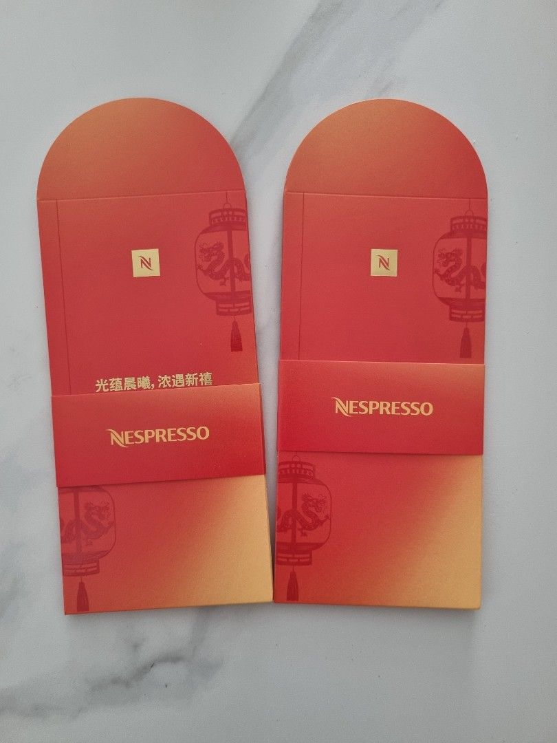 Nespresso Red Packets (2024), Hobbies & Toys, Stationery & Craft, Other ...