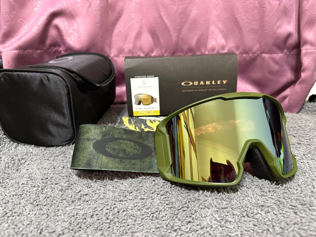 Oakley line miner L PRIZM雪鏡 護目鏡 goggle 滑雪鏡 S3, 體育器材, 其他運動配件在旋轉拍賣