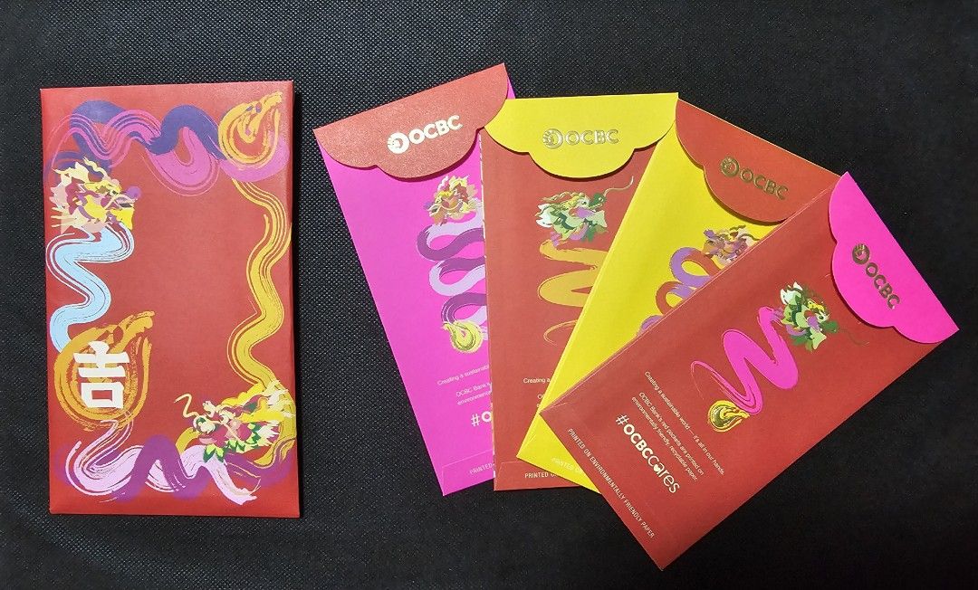 OCBC Premier Banking Red Packet 2024, Hobbies & Toys, Stationery ...