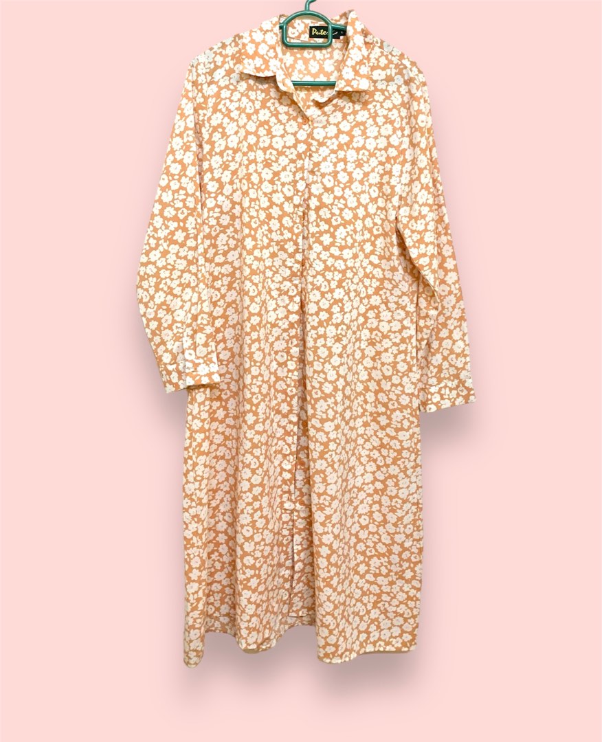 Orange Dress Brand Puteri, Women's Fashion, Dresses & Sets, Dresses on ...