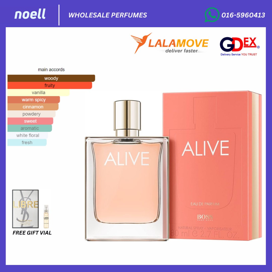 [ORIGINAL] AUTHENTIC READY STOCK ALIVE BOSS EDP 80ML PERFUME FOR WOMEN ...