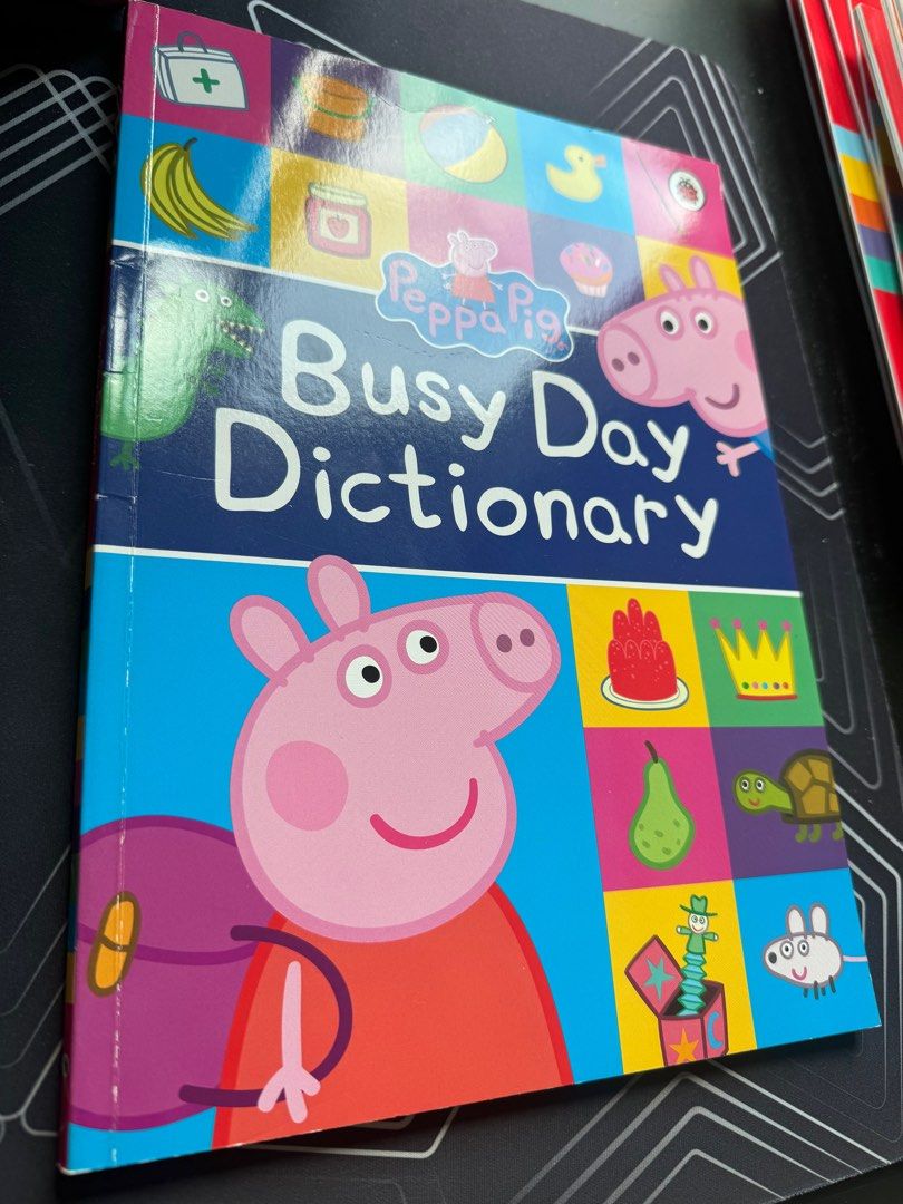 Peppa Pig book Dictionary, Hobbies & Toys, Books & Magazines, Children ...