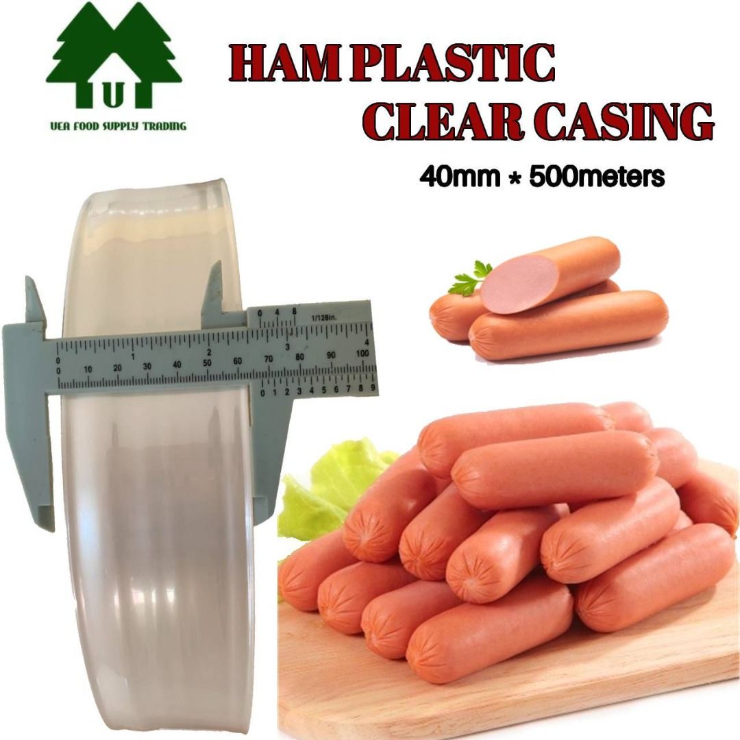 PLASTIC CASING FOR SAUSAGE AND HAM, Food & Drinks, Packaged & Instant ...