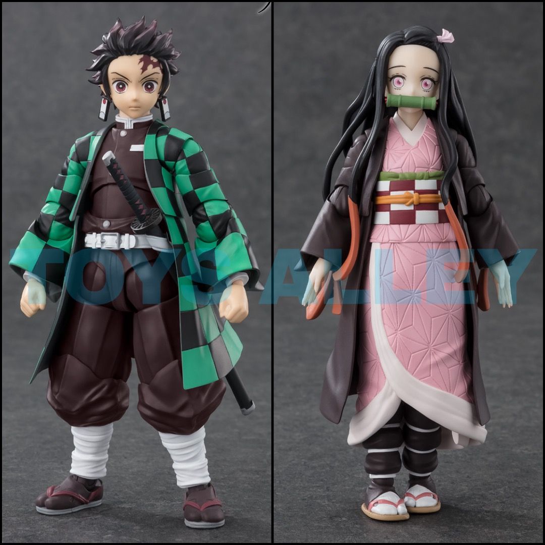 [Preorder] S.H.Figuarts SHF Demon Slayer Tanjiro Kamado / Nezuko Kamado ...