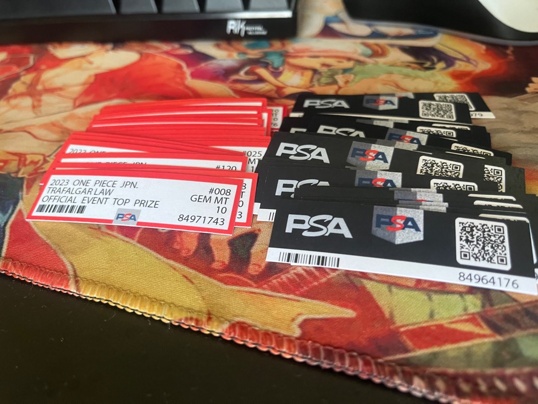 Psa label custom tcg card, Hobbies & Toys, Toys & Games on Carousell