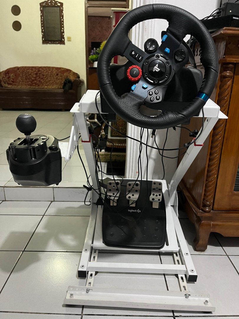 Racing Wheel Simulator Logitech G29 Driving Force Wheel, Video Game ...