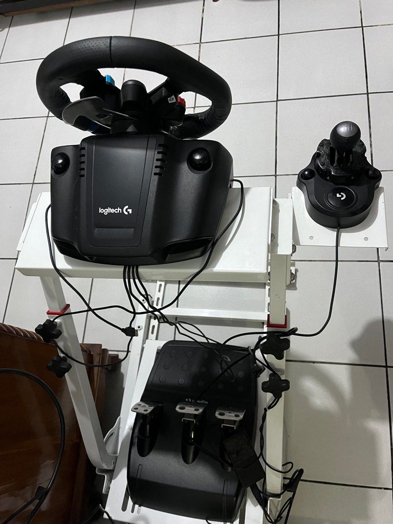 Racing Wheel Simulator Logitech G29 Driving Force Wheel, Video Game ...