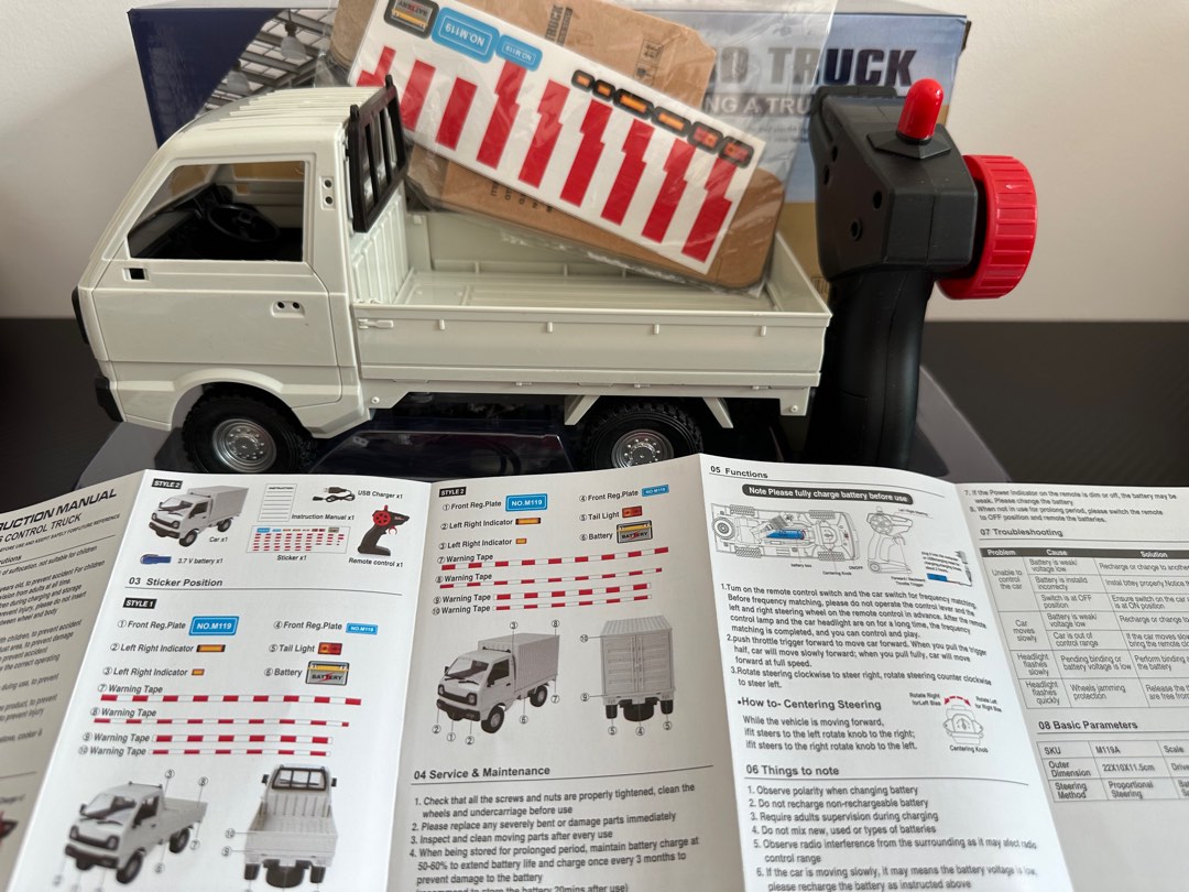 RC Radio Control Cargo Truck 1:16 4 channels full function, Hobbies & Toys, Toys & Games on ...