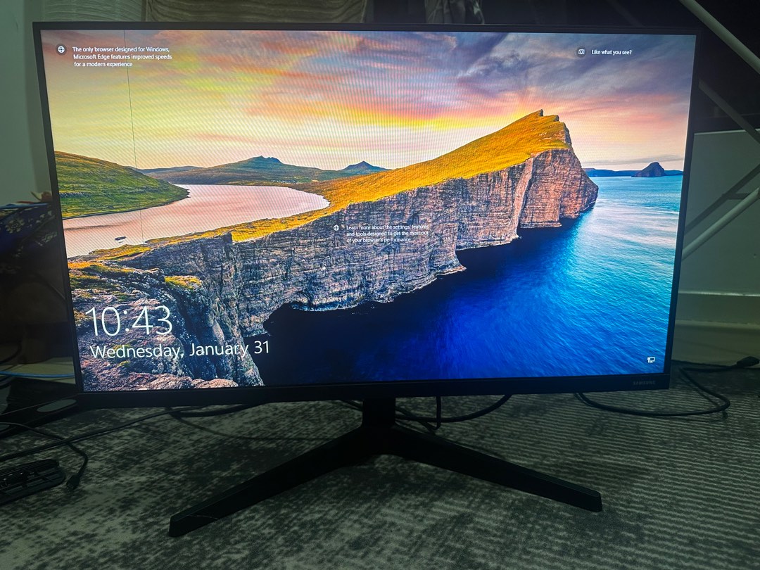 Samsung monitor 27, Computers & Tech, Parts & Accessories, Monitor ...