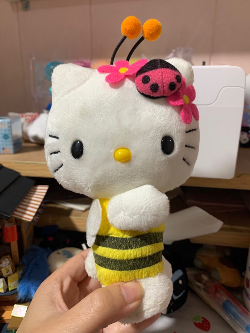 Sanrio: Hello Kitty Honey Bee Plush, Hobbies & Toys, Toys & Games on ...