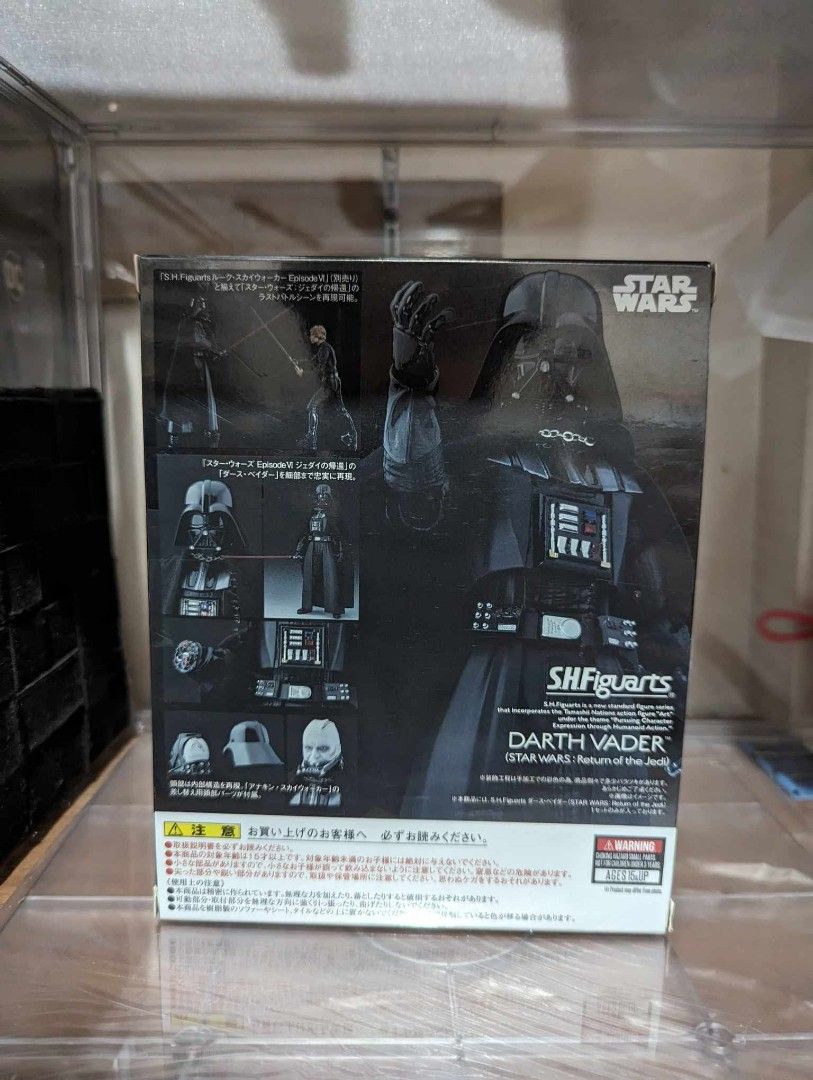 SHF Anakin Skywalker (ROTS) and Darth Vader (ROTJ), Hobbies & Toys ...