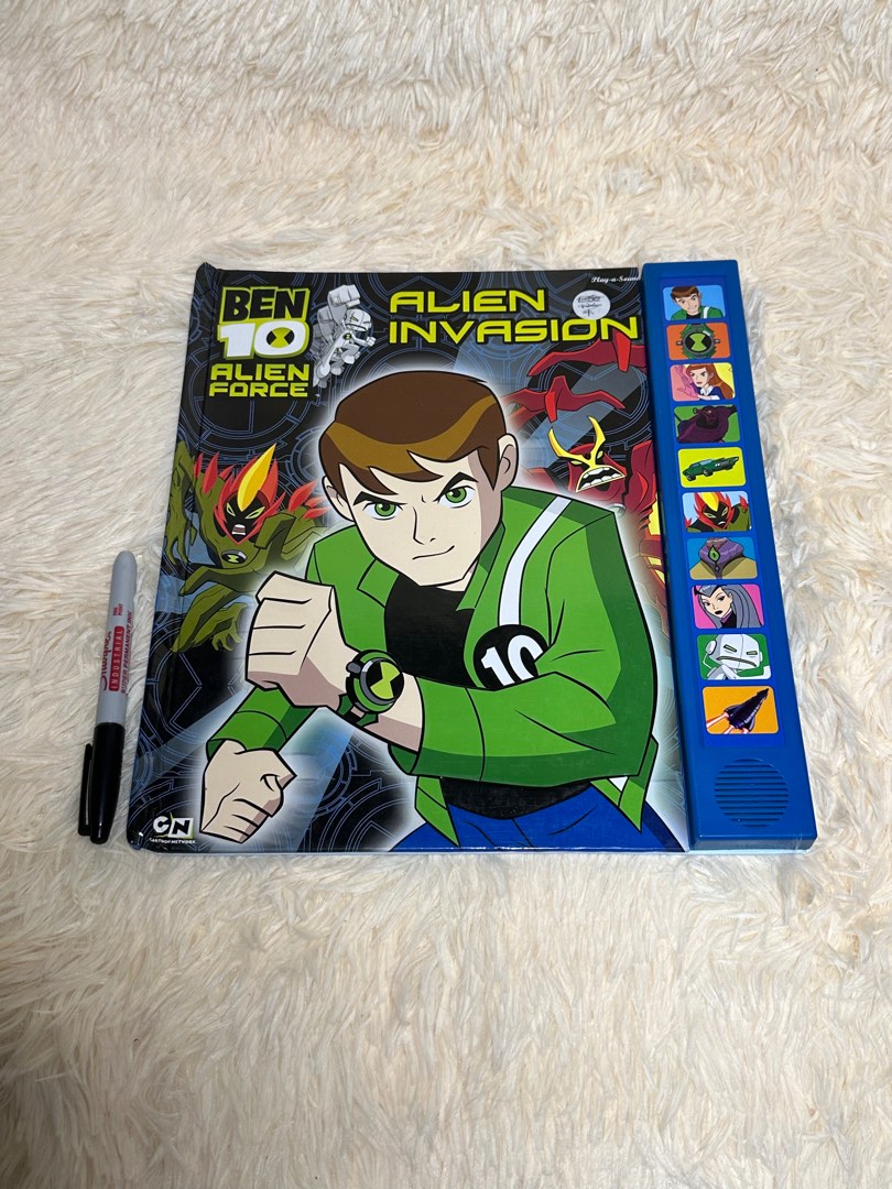 SOUND BOOK - BEN10, Hobbies & Toys, Books & Magazines, Children's Books ...