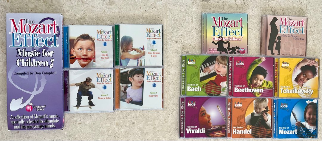 The Mozart Effect and Classical Kids CDs, Hobbies & Toys, Music & Media ...