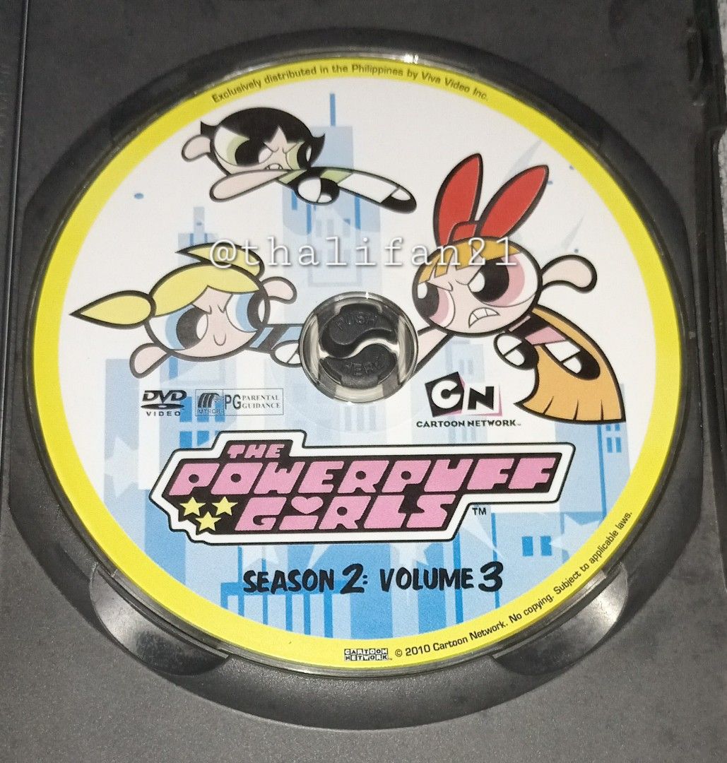 The Powerpuff Girls DVD, Hobbies & Toys, Music & Media, CDs & DVDs on ...
