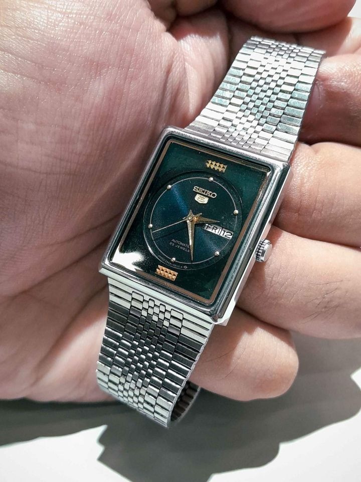 Vintage Seiko Tank Automatic Watch 2949, Luxury, Watches on Carousell