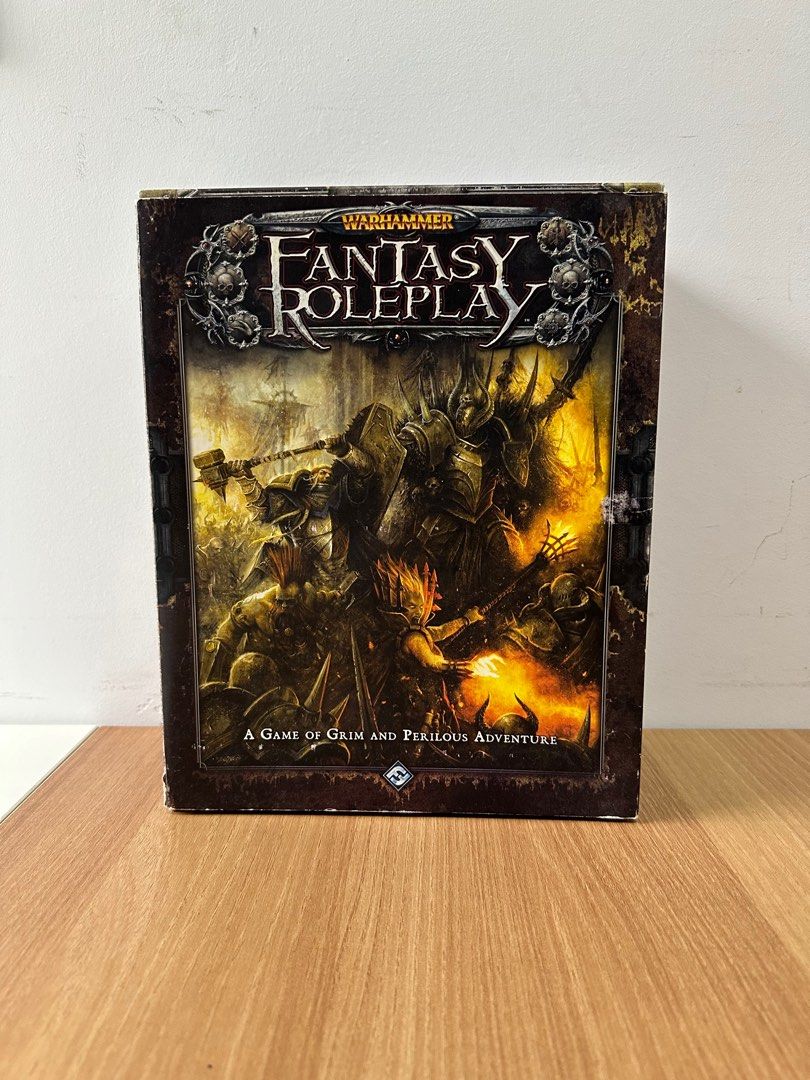 Warhammer Fantasy Roleplay 3rd Edition Core Box - Complete, Hobbies ...