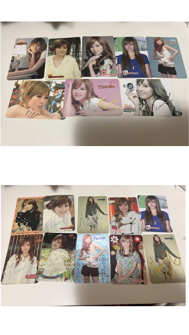 傅穎 絕版 yes card 閃卡 簽名卡 透明膠卡, 興趣及遊戲, 收藏品及紀念品, 明星周邊 - Carousell