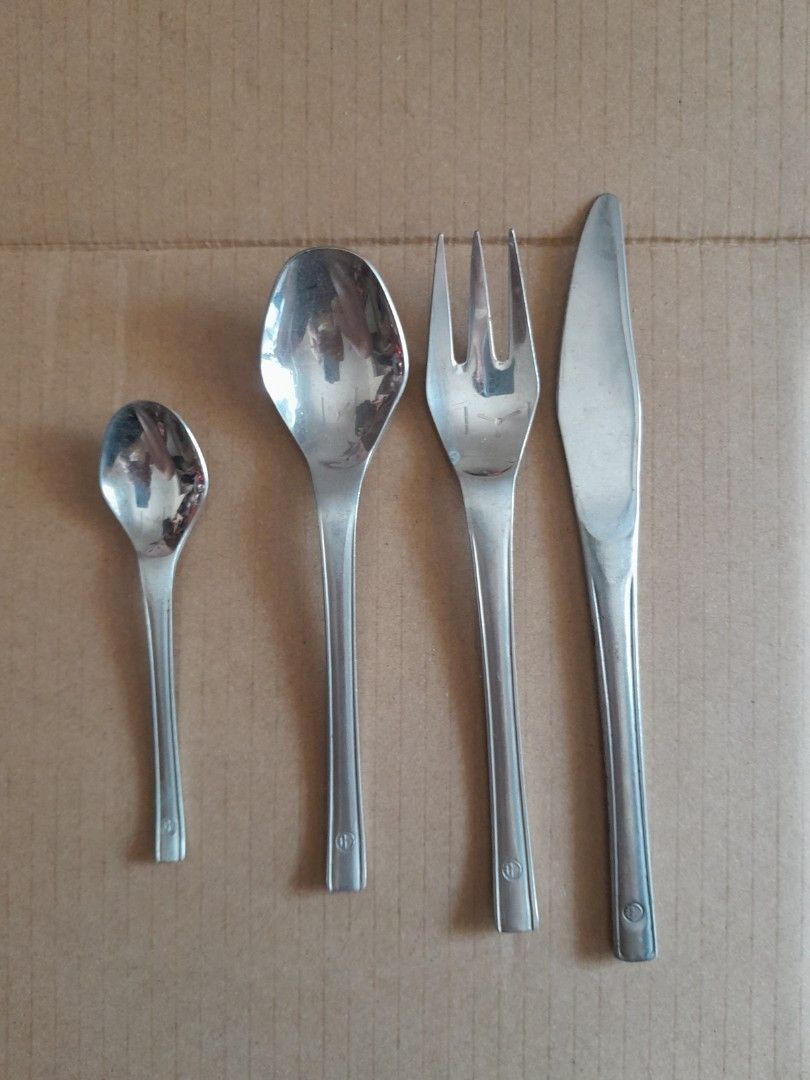 Airline Cutlery (Spoon, Fork, Knife) - JAL, Finn Air, Thai Airline, ANA ...