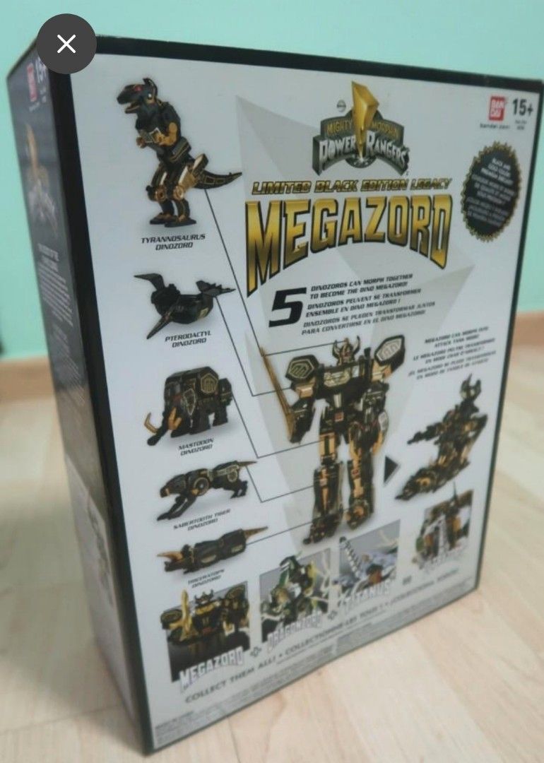 Bandai MMPR Power Rangers Megazord, Hobbies & Toys, Toys & Games on ...