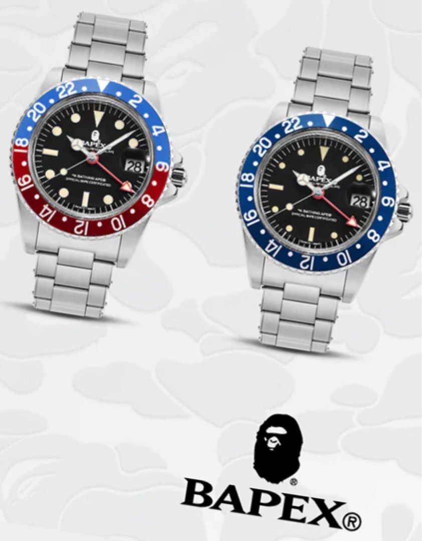 Bapex A Bathing Ape, Men's Fashion, Watches & Accessories, Watches on ...