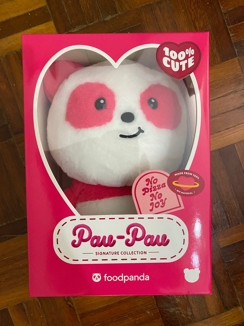 Brand new Foodpanda Paw Paw collectible plushie, Hobbies & Toys, Toys ...