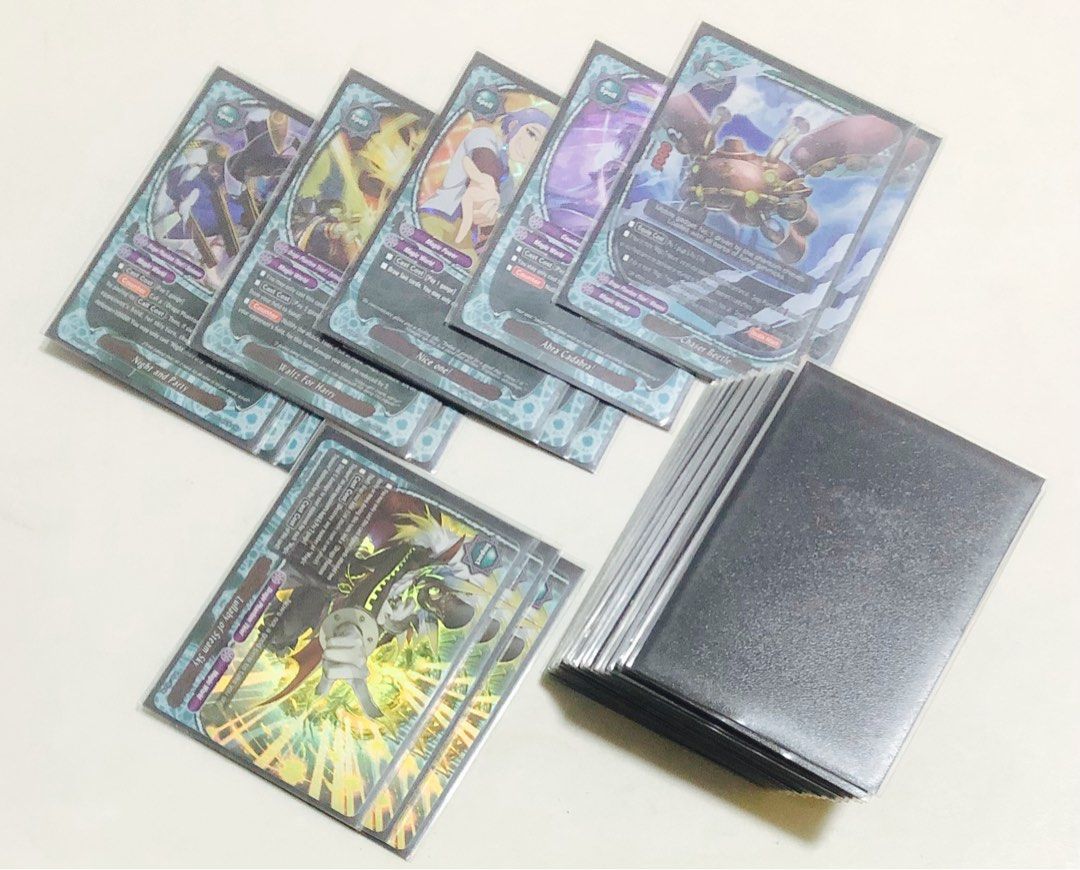 WTT/WTS Buddyfight ff/near max rare drago phantom thief deck, Hobbies ...