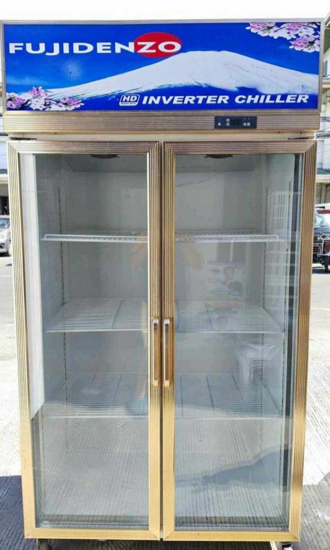 Chiller 2door inverter 2nd hand 220volts.., TV & Home Appliances, Other ...