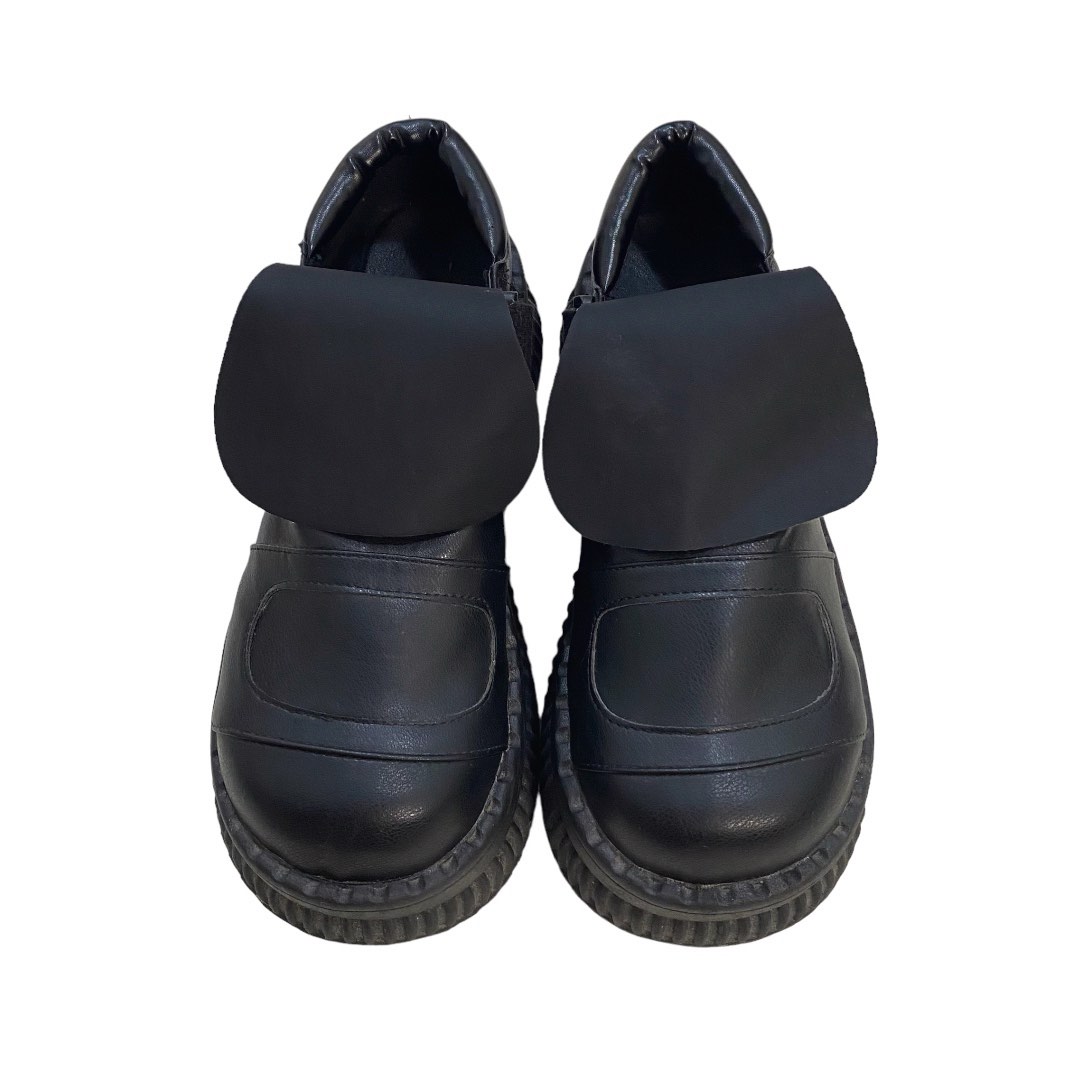 Chunky Black Platforms, Women's Fashion, Footwear, Loafers on Carousell