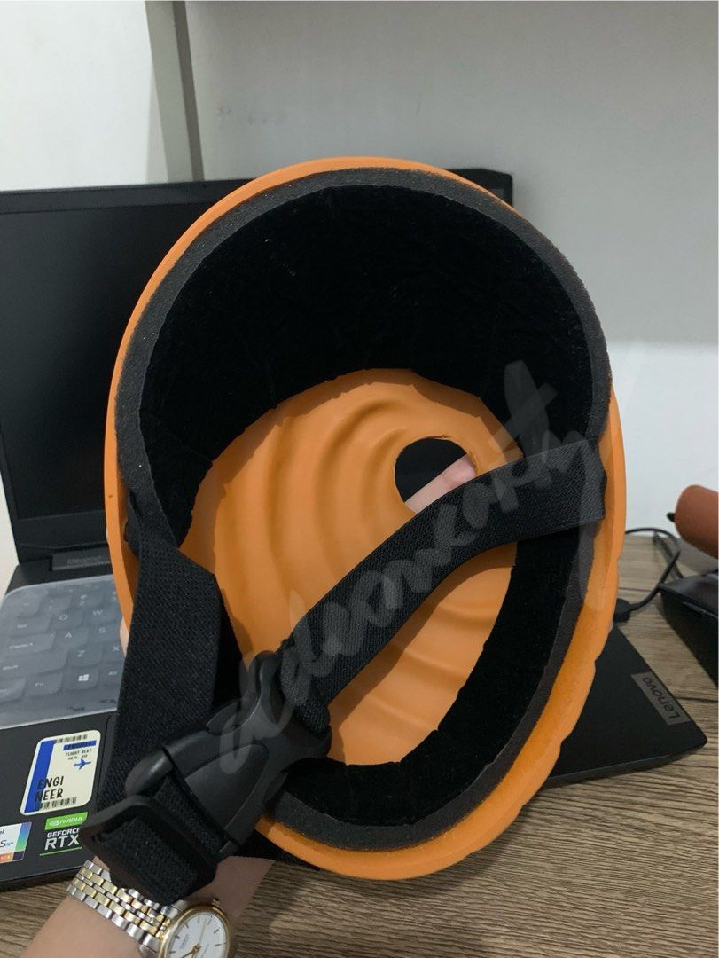 Costume Cosplay Naruto Shippuden Akatsuki Tobi obito Uchiha Mask ...