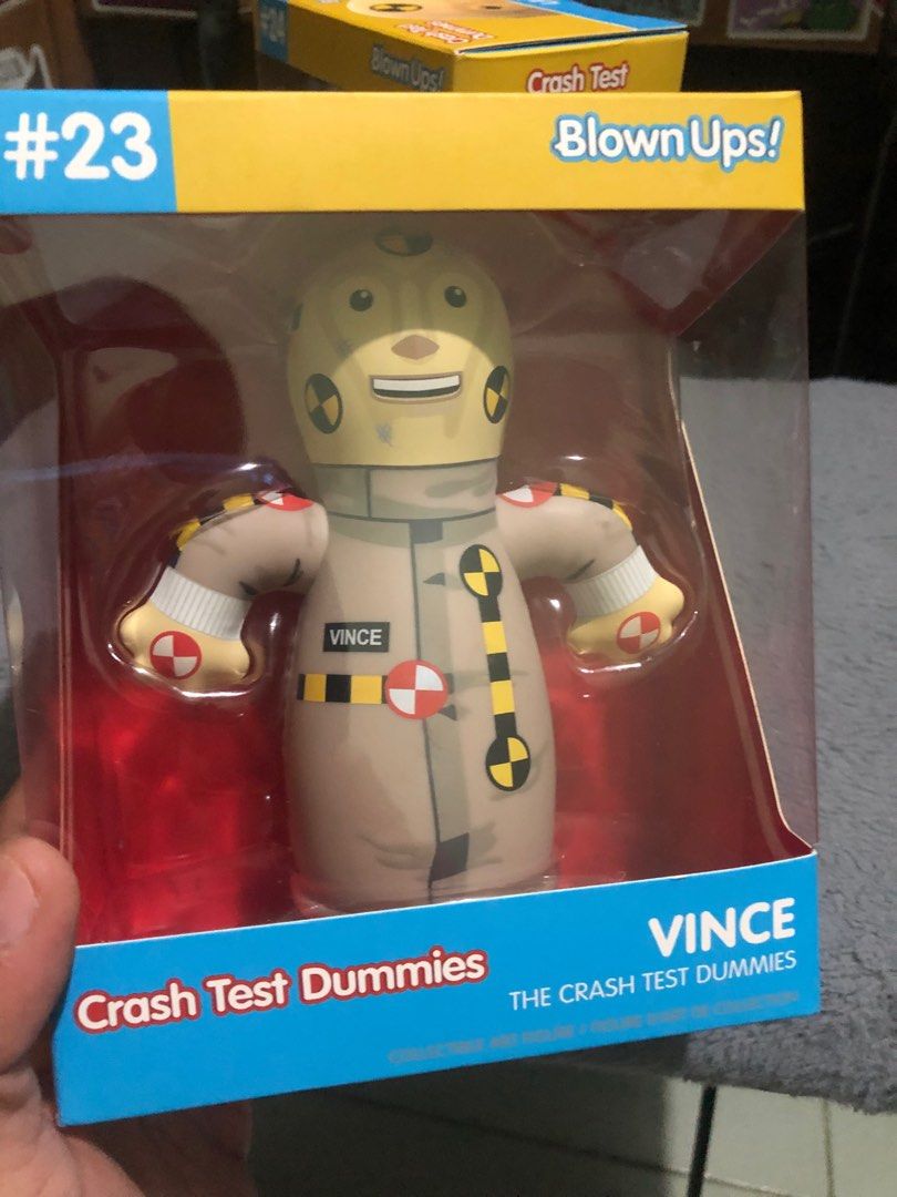 Crash test dummies larry and vince collectible art toy figure, Hobbies ...