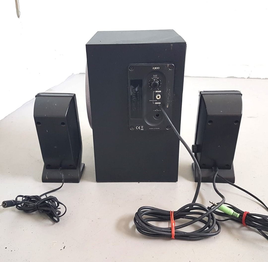 Creative Inspire Model A300 Sound System, Creative Technology, 1 ...