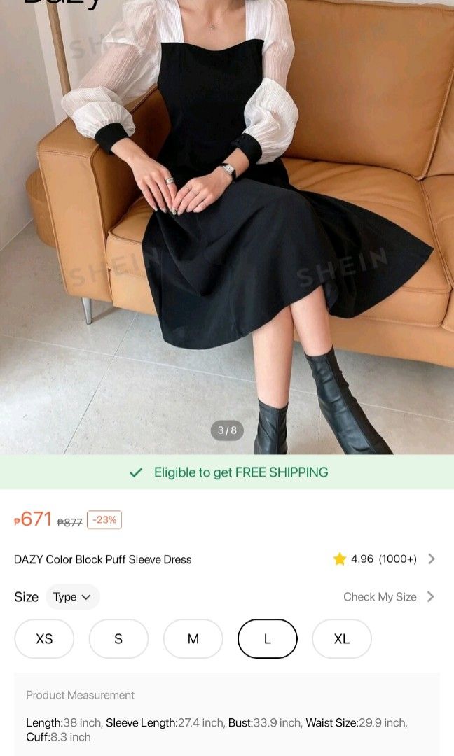 DAZY KOREAN STYLE ELEGANT CLASSY FORMAL EVENT WEDDING GUEST DRESS PHOTOSHOOT CHURCH OFFICE SEMI ...