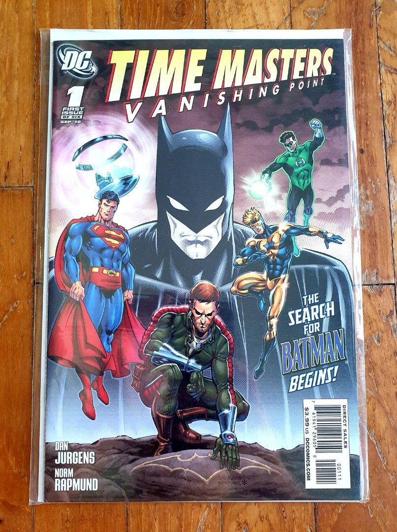 DC comics: Time Masters Vanishing Point (complete set of 6), Hobbies ...