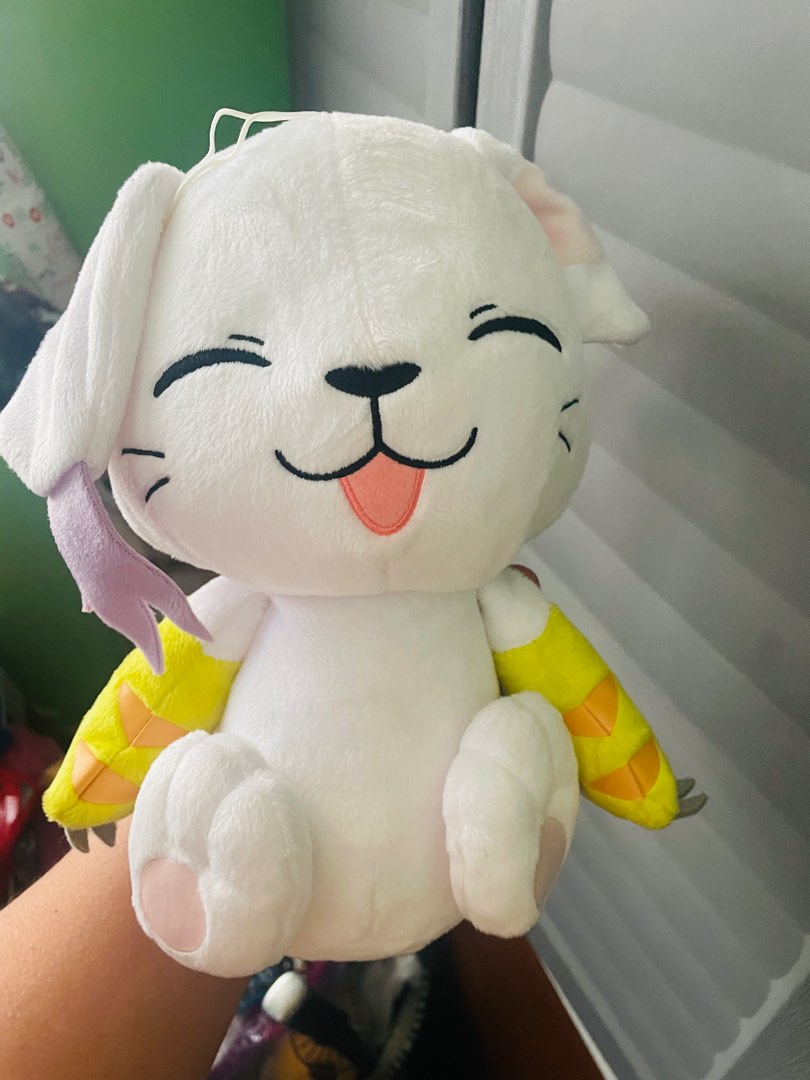 Digimon cat plushie, Hobbies & Toys, Toys & Games on Carousell