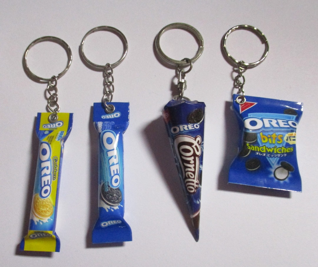 Each RM 10 Novelty KEYCHAIN Oreo Items Oreo Pack Oreo Cornetto Oreo ...