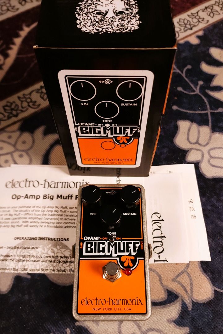 ELECTRO-HARMONIX OP-AMP BIG MUFF PI, Hobbies & Toys, Music & Media ...
