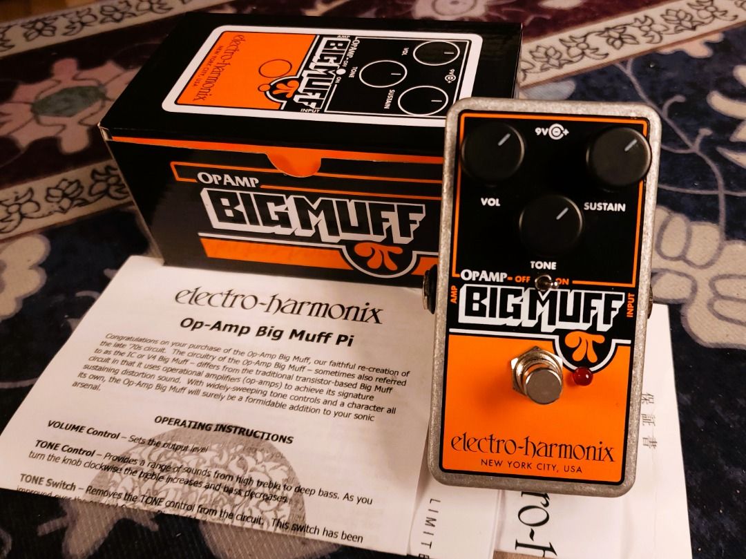 ELECTRO-HARMONIX OP-AMP BIG MUFF PI, Hobbies & Toys, Music & Media ...