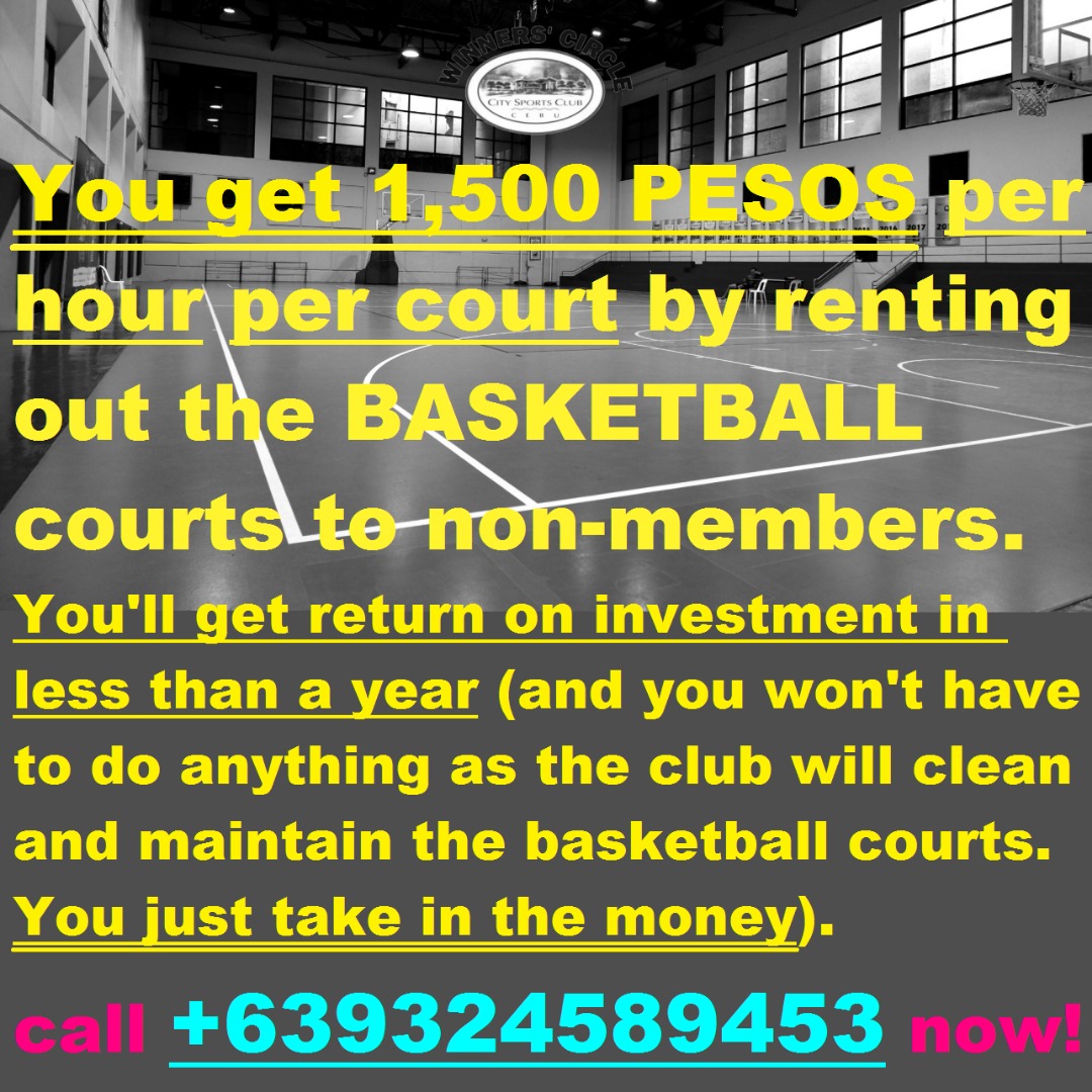 for sale: with existing business of outdoor and indoor basketball ...